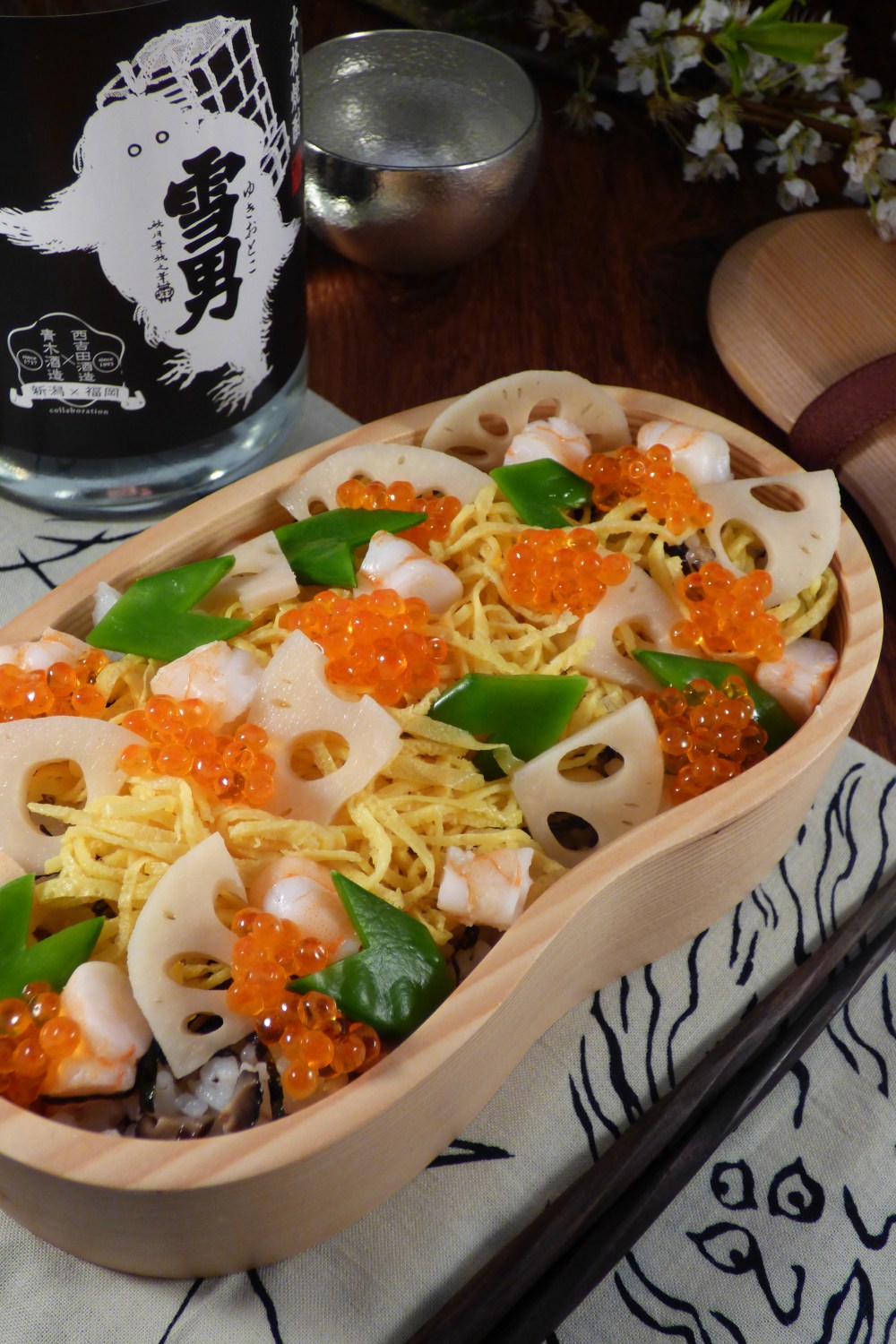 Chirashizushi – kakuni